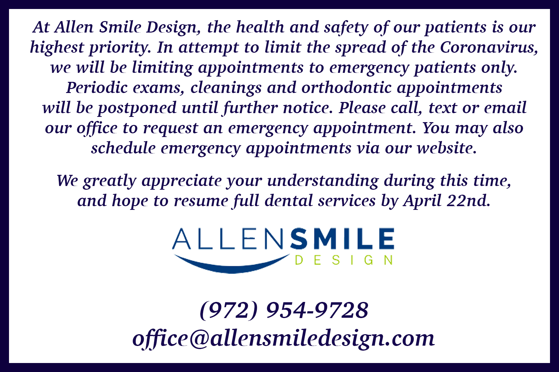 Dentist Allen, TX | Allen Smile Design